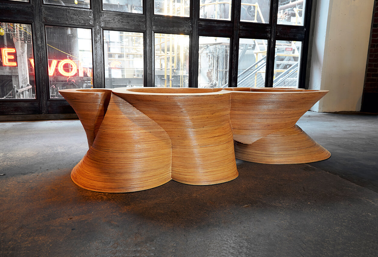 Luxury Wood Coffee Table | Pandemic Desin Studio